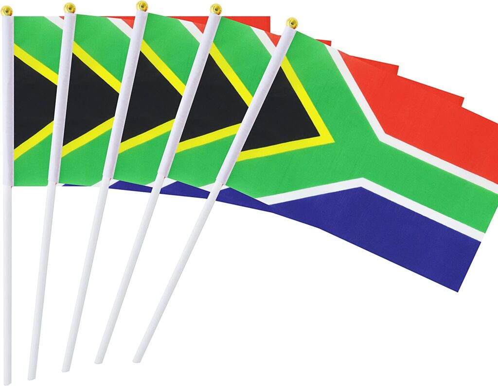 Handheld Country Flags Printing in Sandton.