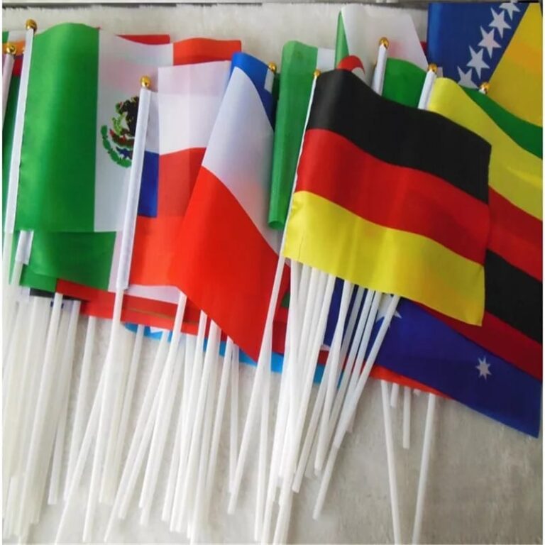 Handheld Country Flags Printing in Sandton.